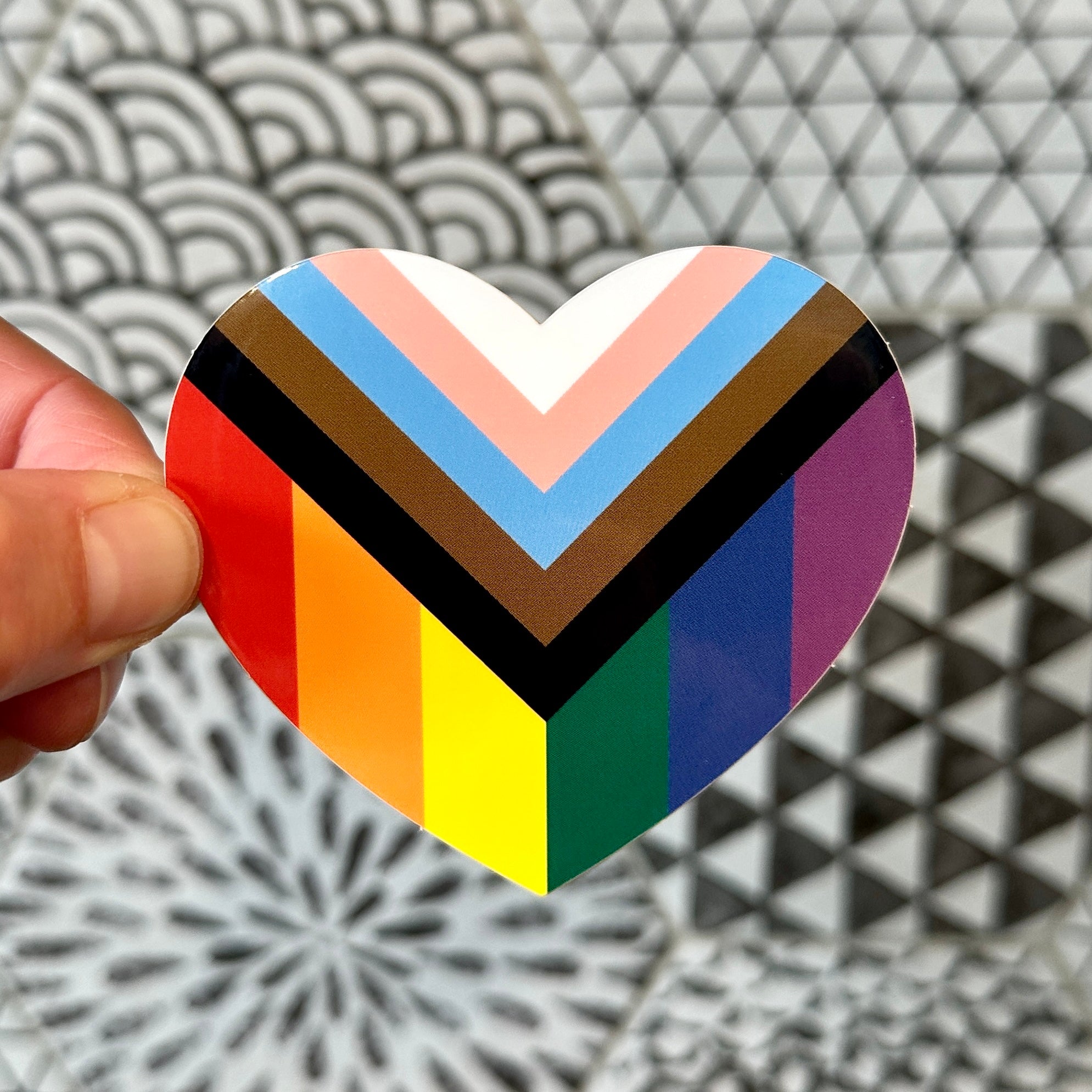 Pride Heart Vinyl Sticker | Show Your Pride 🌈 | KP General Store